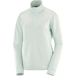 Salomon OUTLINE Fleeceshirt Damen - Gr&ouml;&szlig;e S - blau