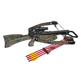 Armcross Armbrust Armcross Leopro Camo gr&uuml;n mit Leuchtpunktvisier