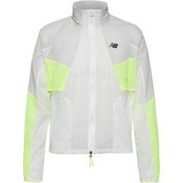 New Balance RC Jacket Laufjacke Herren - Gr&ouml;&szlig;e M - wei&szlig;