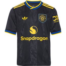 Adidas MANCHESTER UNITED 25-26 3RD Teamtrikot Kinder - Gr&ouml;&szlig;e 128 - schwarz