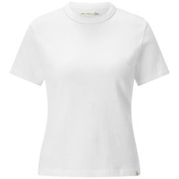 Merz b. Schwanen Damen-T-Shirt Tee03 L Wei&szlig;
