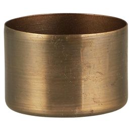 IB Laursen Kerzenhalter f&uuml;r Teelicht Teelichthalter magnetisch H&ouml;he 2.8, &Oslash; 4.2 cm, gold skandinavische Deko Online Shop