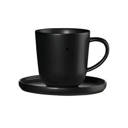 Asa SELECTION Espressotasse mit Untertasse Kuro &brvbar; schwarz &brvbar; Ma&szlig;e (cm): H: 6 &Oslash;: 6 &raquo; H&ouml;ffner