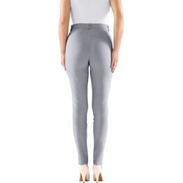 Stehmann Comfort line Damen Stretch-Hose mit Zier-Taschen vorne, grau, Gr&ouml;&szlig;e 50