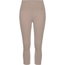 Lascana Damen Caprileggings, beige, Gr&ouml;&szlig;e 36/38