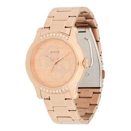 Guess Analog Watch female Gold size One Size