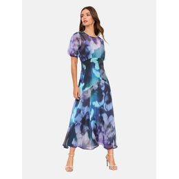 Lipsy Kleid Damen Gr&ouml;&szlig;e 38 navy / aqua / lila / lavendel Sommerkleid