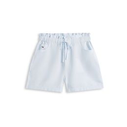 Tommy Jeans Shorts 'ESSENTIAL' Damen Gr&ouml;&szlig;e 32 hellblau / wei&szlig;