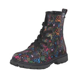 Tom Tailor Stiefel M&auml;dchen Gr&ouml;&szlig;e 31 opal / apricot / magenta / schwarz