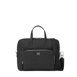 K by KARL LAGERFELD Karl Lagerfeld Briefcase ' Aktentasche aus Leder mit K/Monogram ' male Black size One Size