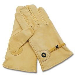 MFH Western Lederhandschuhe gef&uuml;ttert beige, Gr&ouml;&szlig;e XL/10