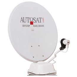 Crystop Sat-Anlage AutoSat Light S Digital Single wei&szlig;
