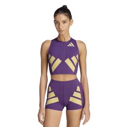 Adidas Adizero Road to Records Crop Tank Damen