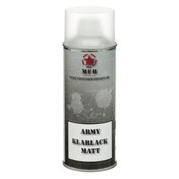 MFH Army Farbspray 400 ml Dose matt Klarlack