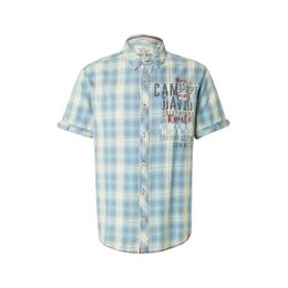 CAMP DAVID Button Up Shirt male Blue size XXL