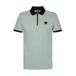 PETROL INDUSTRIES Poloshirt Herren Gr&ouml;&szlig;e XXL mint / schwarz