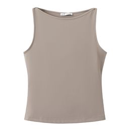 Mango Top 'TECLA' Damen Gr&ouml;&szlig;e XS hellbraun