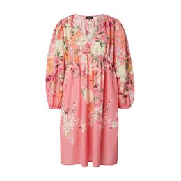Monari Kleid Damen Gr&ouml;&szlig;e 38 beige / gr&uuml;n / orange / pink Sommerkleid
