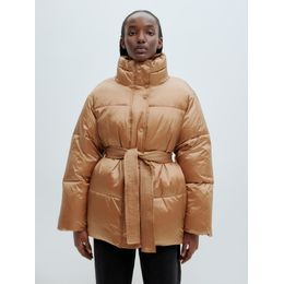EDITED Jacke 'Fatima' Damen Gr&ouml;&szlig;e M hellbraun Winterjacke
