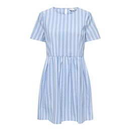 Jacqueline de Yong JDY Kleid 'JDYMio' Damen Gr&ouml;&szlig;e 44 hellblau / dunkelgrau / wei&szlig; Sommerkleid