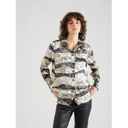 River Island Bluse Damen Gr&ouml;&szlig;e XXS creme / schwarz