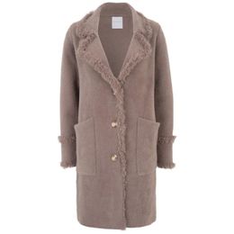 Rino & Pelle Rino & Pelle Knitted Coat 'Catena' female Purple size 40