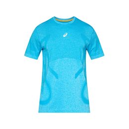 asics Sportshirt 'ROAD' Herren Gr&ouml;&szlig;e L himmelblau / hellblau