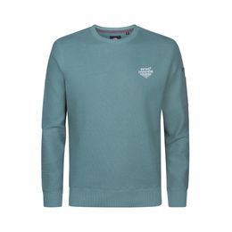 PETROL INDUSTRIES Sweatshirt Herren Gr&ouml;&szlig;e XXL petrol