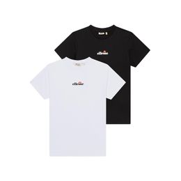Ellesse T-Shirt 'Duranio' Jungen Gr&ouml;&szlig;e 128/134 schwarz / wei&szlig;