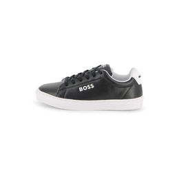 BOSS Sneaker 'BASKET' Jungen Gr&ouml;&szlig;e 36 schwarz / wei&szlig;