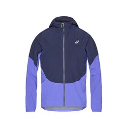 asics Sportjacke 'METARUN LEGEND' Herren Gr&ouml;&szlig;e L navy / lila