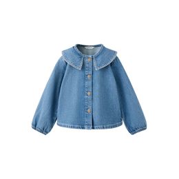 Mango Kids Bluse M&auml;dchen Gr&ouml;&szlig;e 92 blau