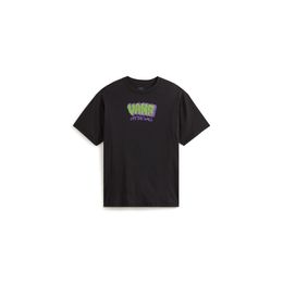 Vans T-Shirt 'Graff' Herren Gr&ouml;&szlig;e M hellgr&uuml;n / lila / schwarz