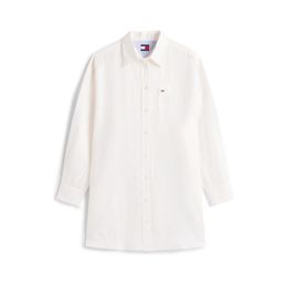 Tommy Jeans Kleid Damen Gr&ouml;&szlig;e 42 wei&szlig; Sommerkleid