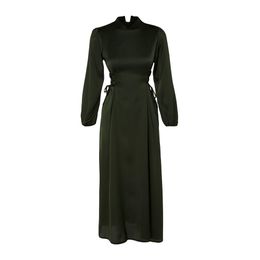 Trendyol Kleid Damen Gr&ouml;&szlig;e 34 dunkelgr&uuml;n Winterkleid
