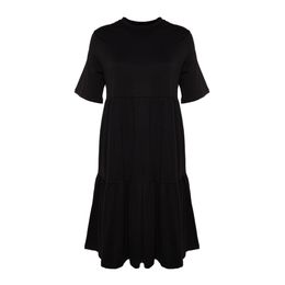 Trendyol Curve Kleid Damen Gr&ouml;&szlig;e 42 schwarz Winterkleid