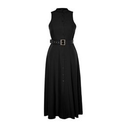Trendyol Curve Kleid Damen Gr&ouml;&szlig;e 48 schwarz Winterkleid