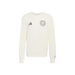 adidas Sportswear Sportsweatshirt 'MER SA' Herren Gr&ouml;&szlig;e XL dunkelgrau / wei&szlig;