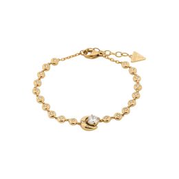 Guess Armband 'AURORA' Damen Gr&ouml;&szlig;e S gold / transparent