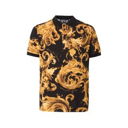 Versace Jeans Couture Poloshirt Herren Gr&ouml;&szlig;e XXL senf / goldgelb / schwarz