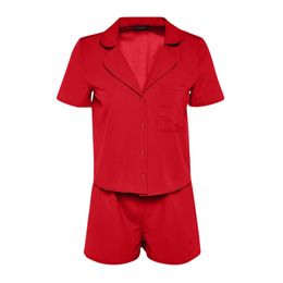Trendyol Shorty Damen Gr&ouml;&szlig;e S rot Winterkleid