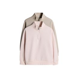 The Set Sweatshirt M&auml;dchen Gr&ouml;&szlig;e 158 creme / pastellpink