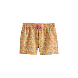 next Badeshorts 'Essential' Herren Gr&ouml;&szlig;e S t&uuml;rkis / hellblau / orange / wei&szlig;