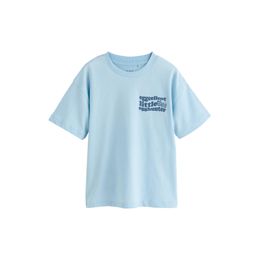 next T-Shirt Jungen Gr&ouml;&szlig;e 104 blau / hellblau