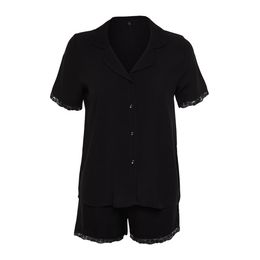 Trendyol Pyjama Damen Gr&ouml;&szlig;e S schwarz Winterkleid