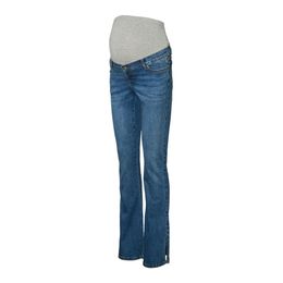 MAMALICIOUS Jeans 'MLKAIRO' Damen Gr&ouml;&szlig;e 27 blau / grau