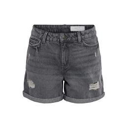 Noisy may Shorts 'NMSMILEY' Damen Gr&ouml;&szlig;e 25/26 grey denim