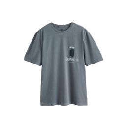 next T-Shirt Herren Gr&ouml;&szlig;e M navy / anthrazit / hellgrau / wei&szlig;