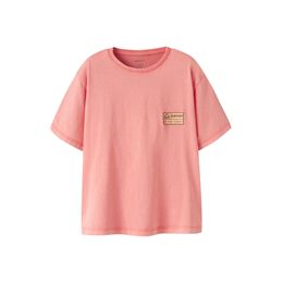 name it T-Shirt 'NKMFANDEL' Jungen Gr&ouml;&szlig;e 158/164 pfirsich