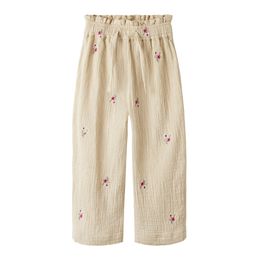 name it Hose 'NMFDUNIANA' M&auml;dchen Gr&ouml;&szlig;e 110 greige / khaki / fuchsia / rosa